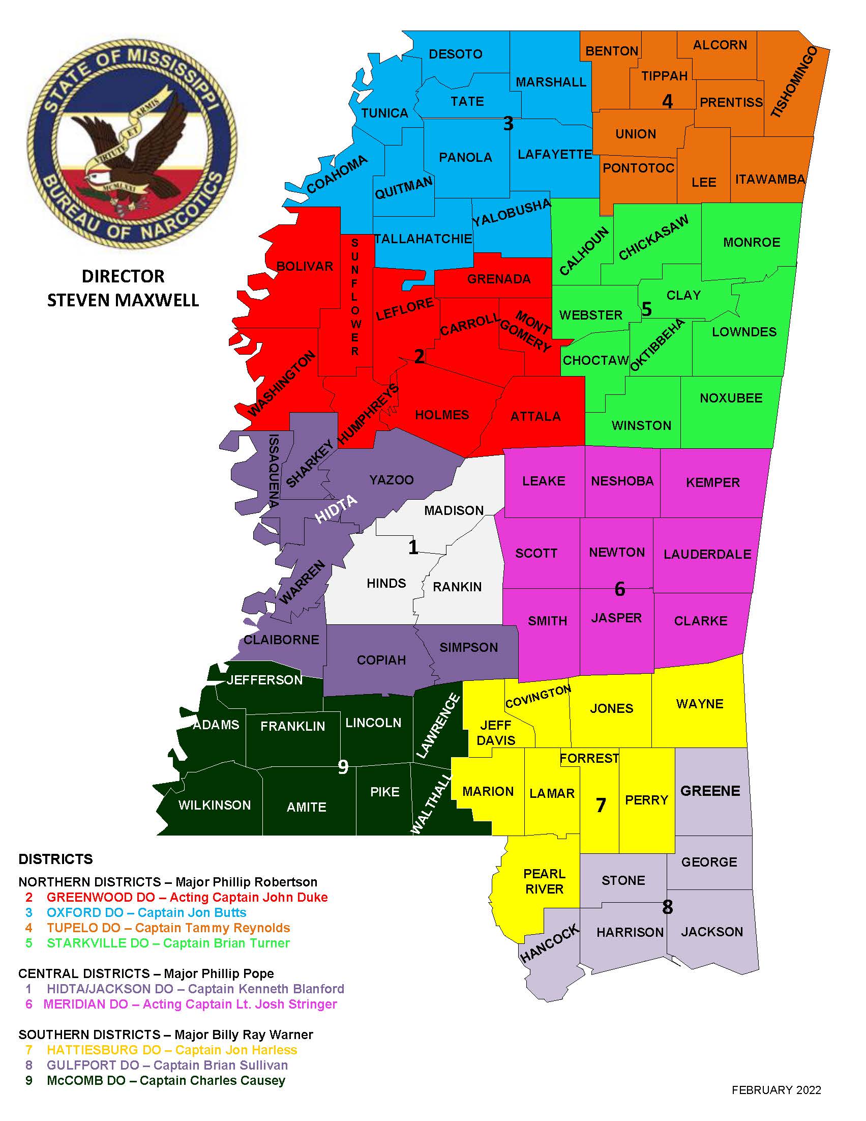 Bureau of Narcotics | Mississippi Department of Public Safety